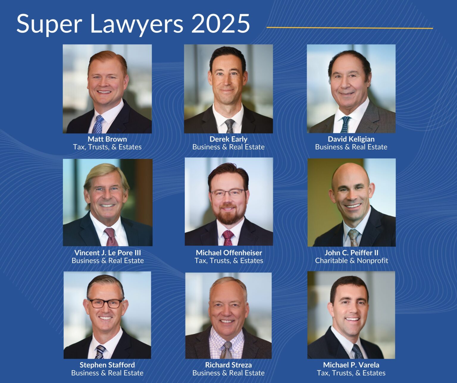Nine Brown & Streza Attorneys Selected to 2025 Super Lawyers List ...
